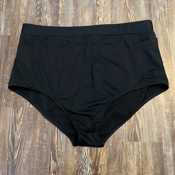 torrid | Swim | Torrid Ultra Highrise Swim Bottom Deep Black | Poshmark